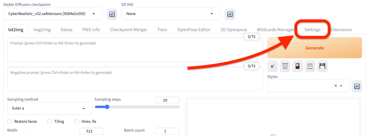 【Stable Diffusion】Clip skipの意味・最適値・設定方法を解説｜Clip skip2が使われる理由 | AIペンシル