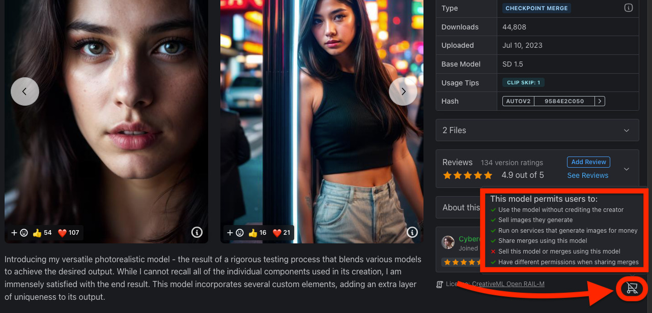 【初心者OK】CivitAIの使い方｜モデルやLoRAをダウンロードして好みの画像を生成しよう | AIペンシル