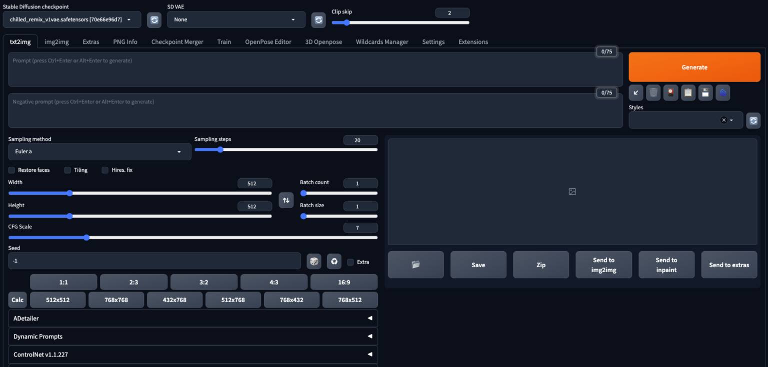 Stable Diffusion WebUIの使い方｜基本操作と画面の見方を解説 | AIペンシル